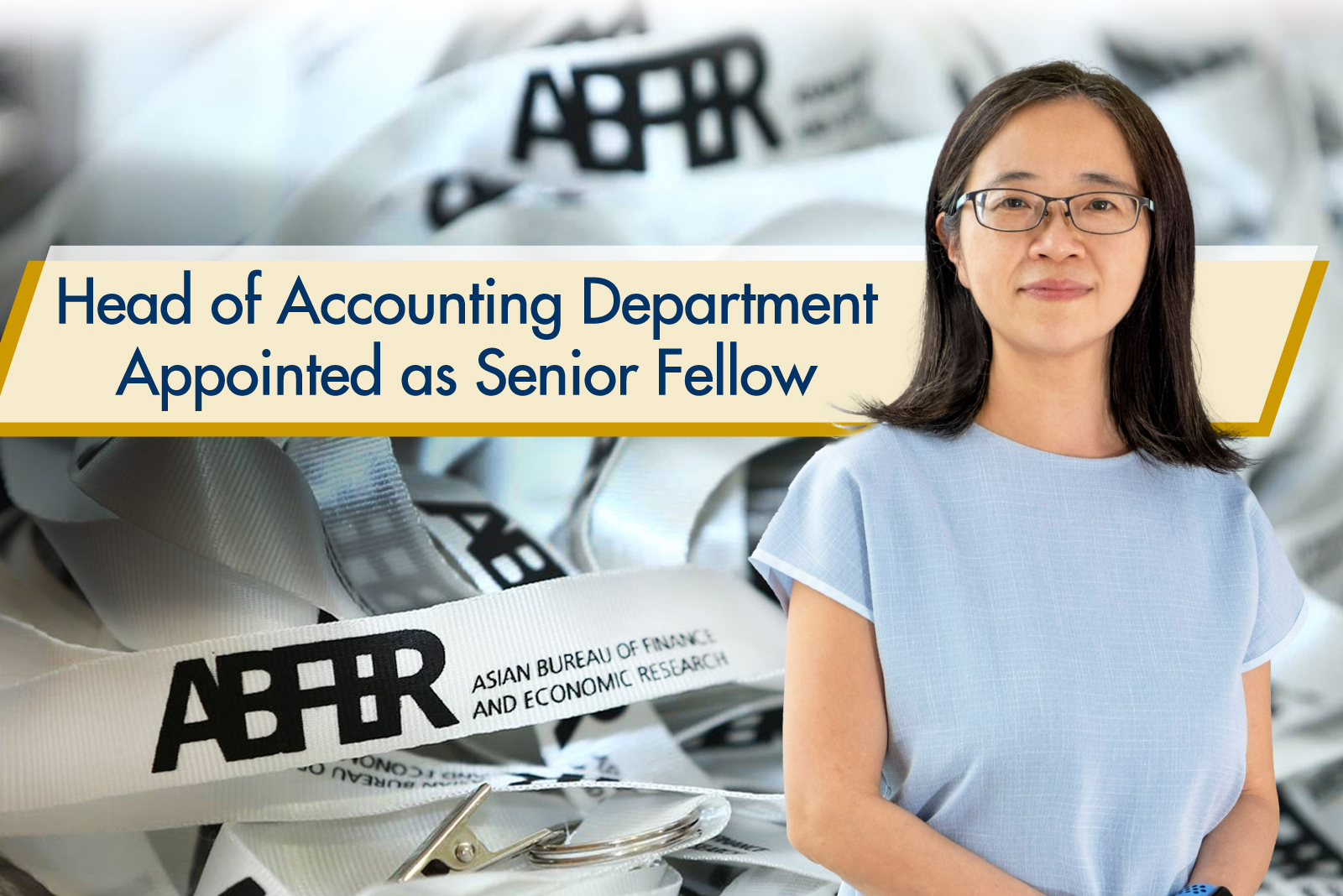 Head of Accounting Department Appointed as Senior Fellow of the Asian ...